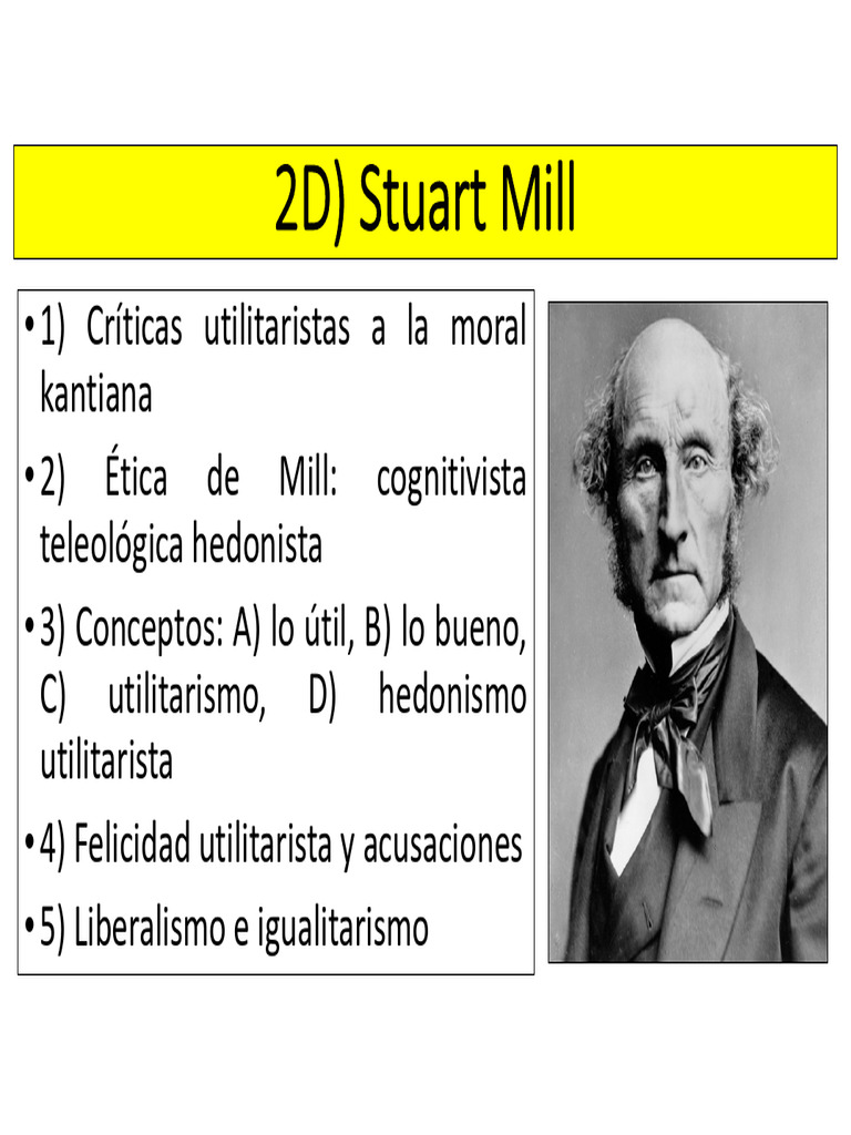 Ética y Liberalismo en Stuart Mill | PDF | Utilitarismo | John Stuart Mill
