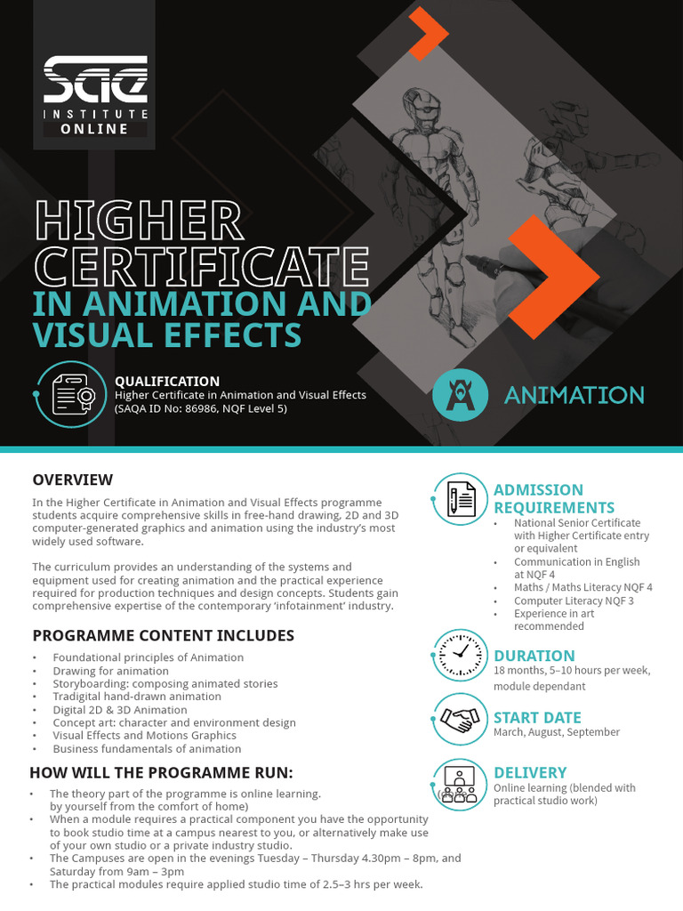 Sae Online HC Animation and Visual Effects | PDF | Animation ...