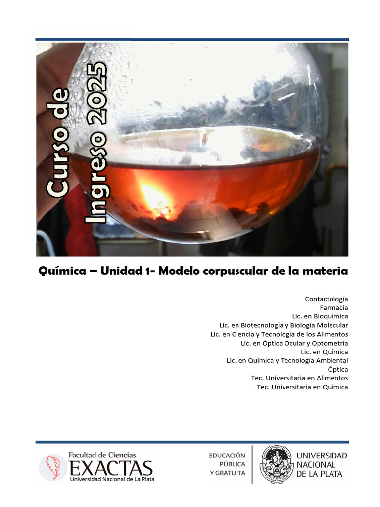 Modelo Corpuscular de la Materia | PDF | Gases | Densidad