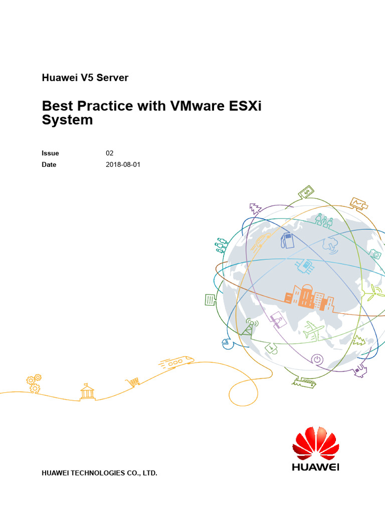 Huawei V5 Server VMware ESXi Guide | PDF | Computing | Computer ...