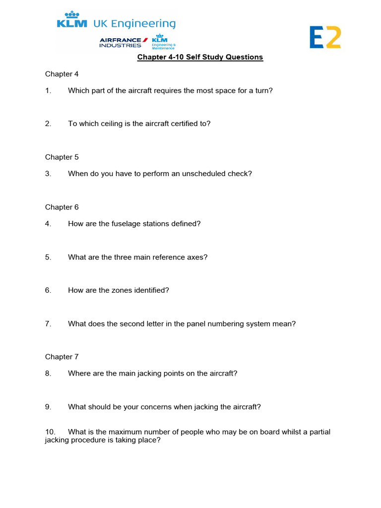E2 Homework Questions ATA 4-10 | PDF