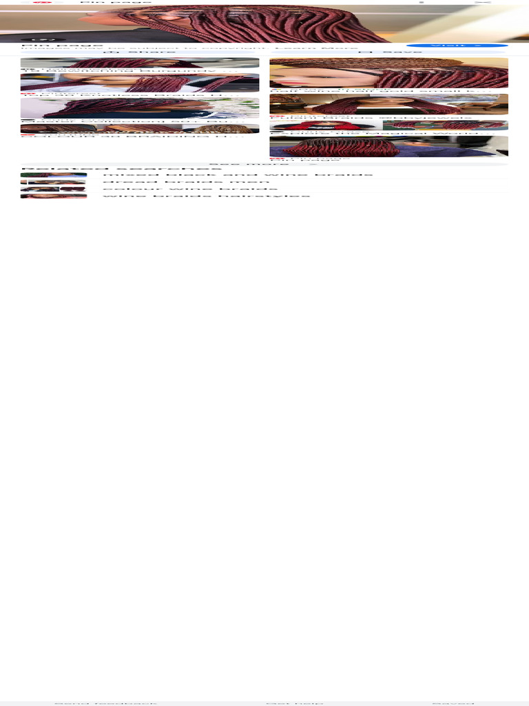 Wine Hair Braids - Google Search | PDF