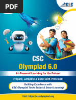 CSC Olympiad 5.0 Registration Details | PDF | Learning