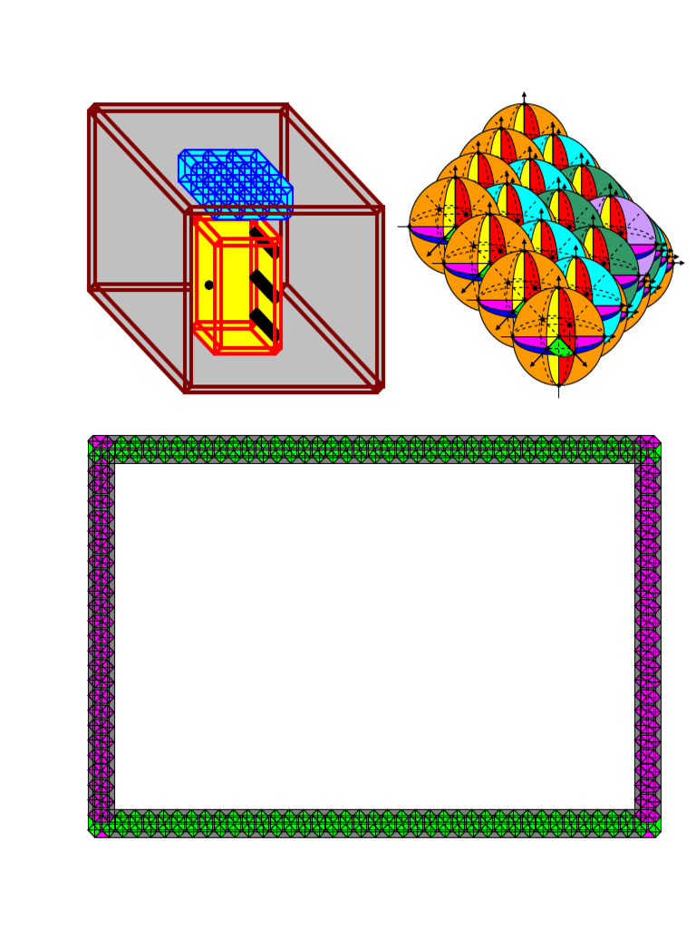4D Hypercube and Hypersphere Structures | PDF | Dimension | Euclidean ...