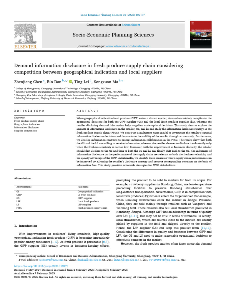 Fresh Produce | PDF | Supply Chain | Retail