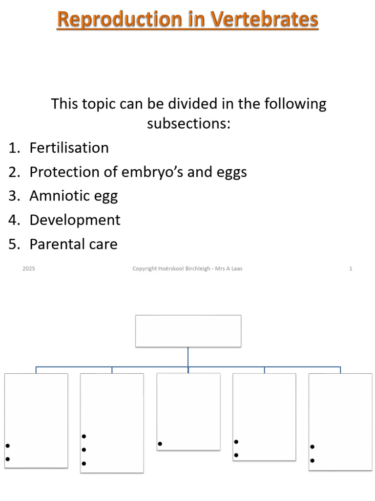 GR 12 LS 3-Diversity in Reproduction in Vertebrates-2025 TG | PDF ...