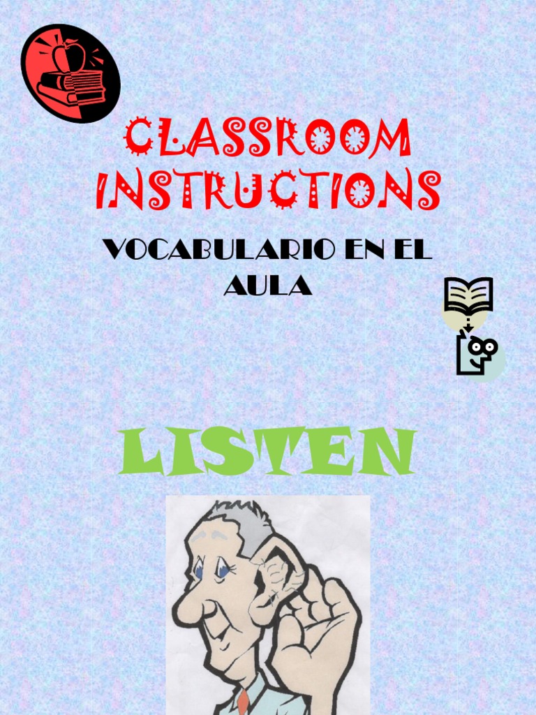 Classroom Vocabulary Instructions | PDF | Language Arts & Discipline