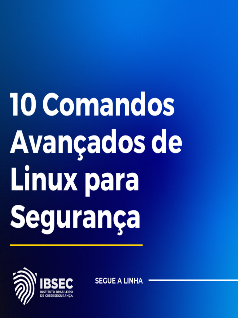 Comandos Avançados de Linux para Segurança | PDF | Rede de computadores ...