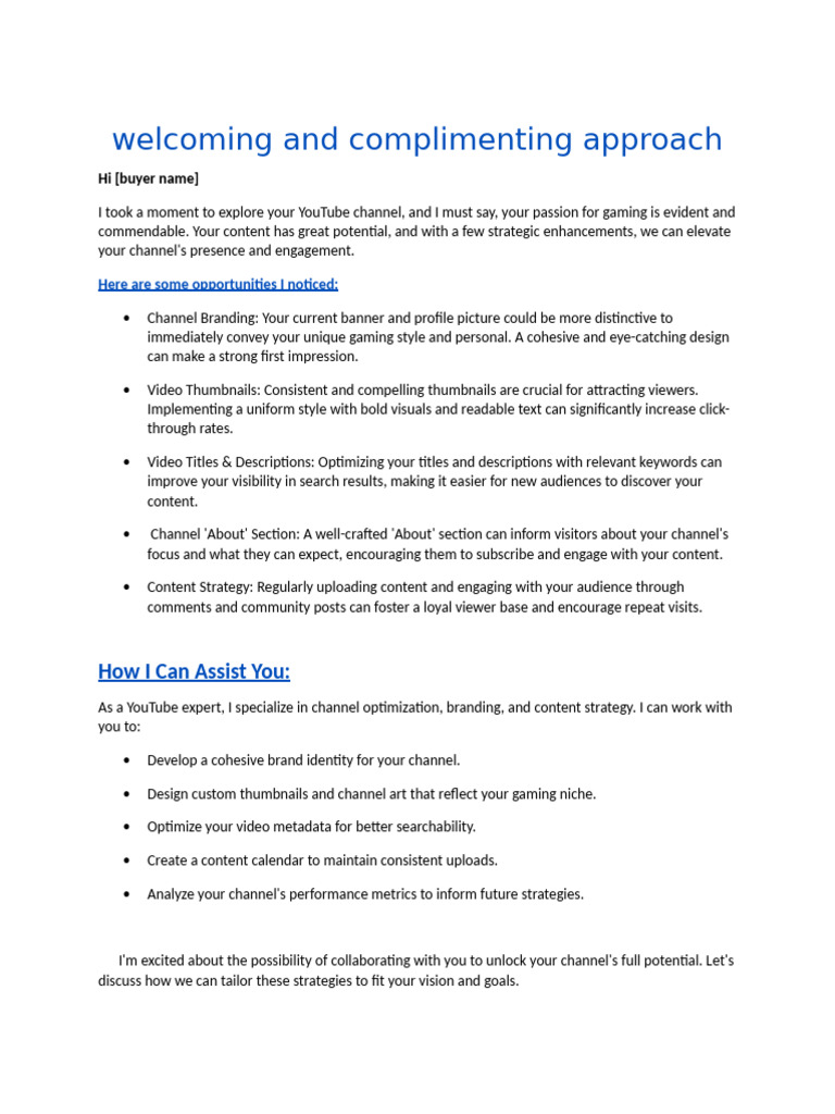 YouTube Channel Optimization Strategies | PDF