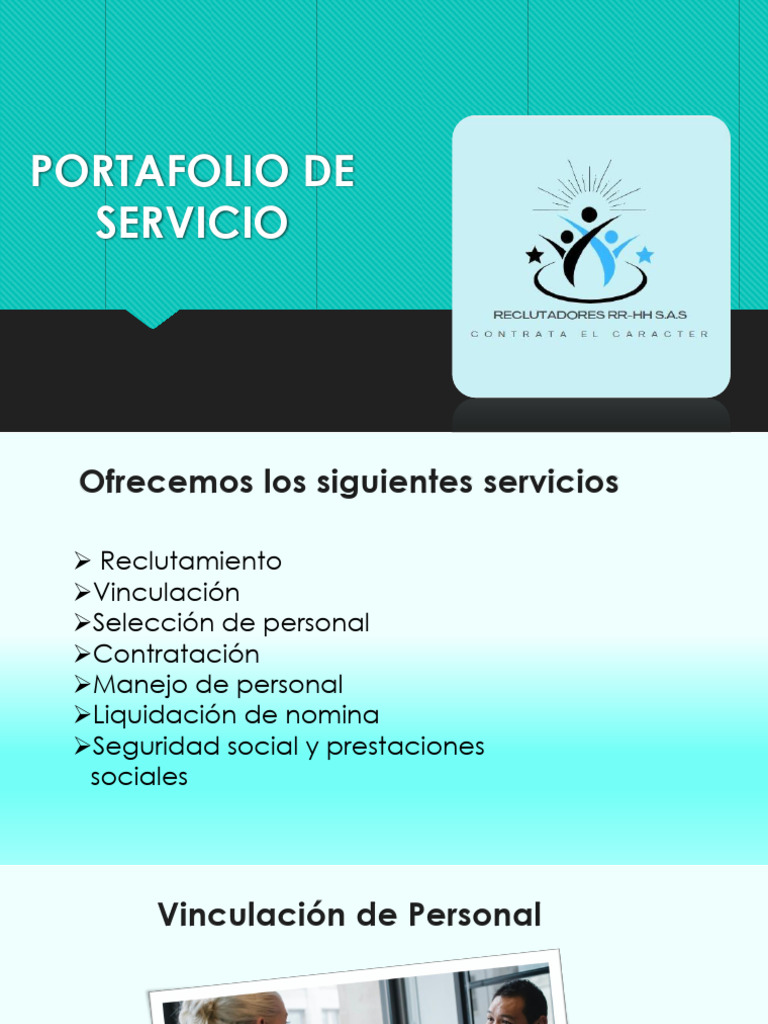 Portafolio de Servicio | PDF