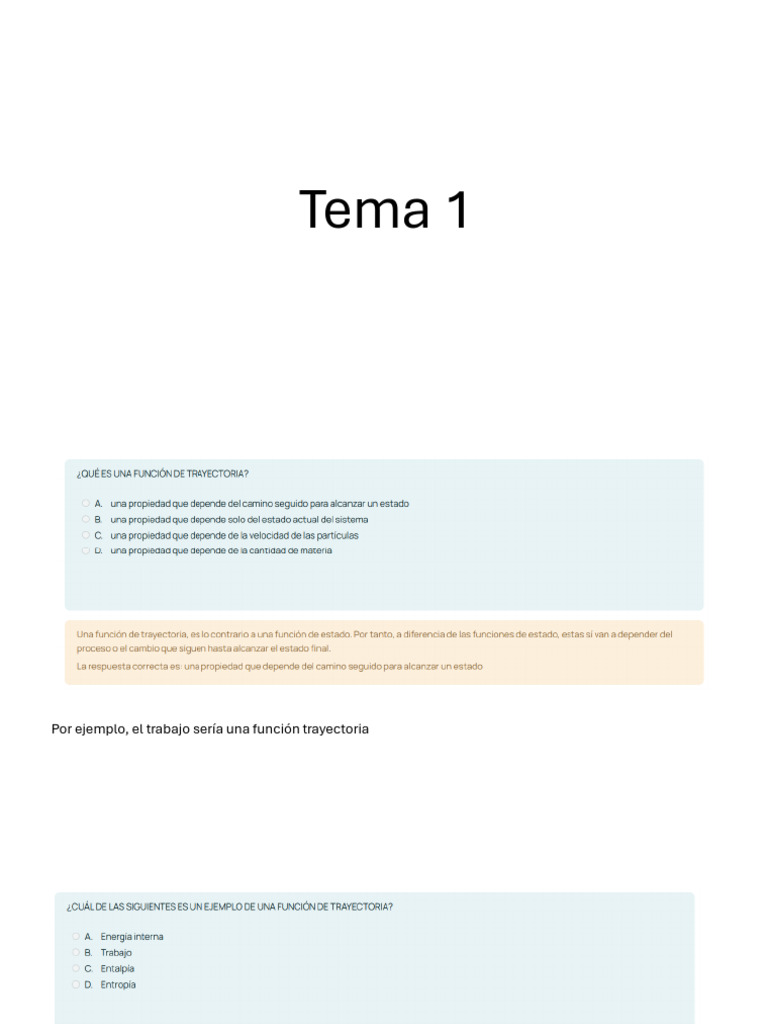 Repaso Cuestionarios Tema 1-6 - Clase 27-05-2025 | PDF | Destilación | Fase (materia)