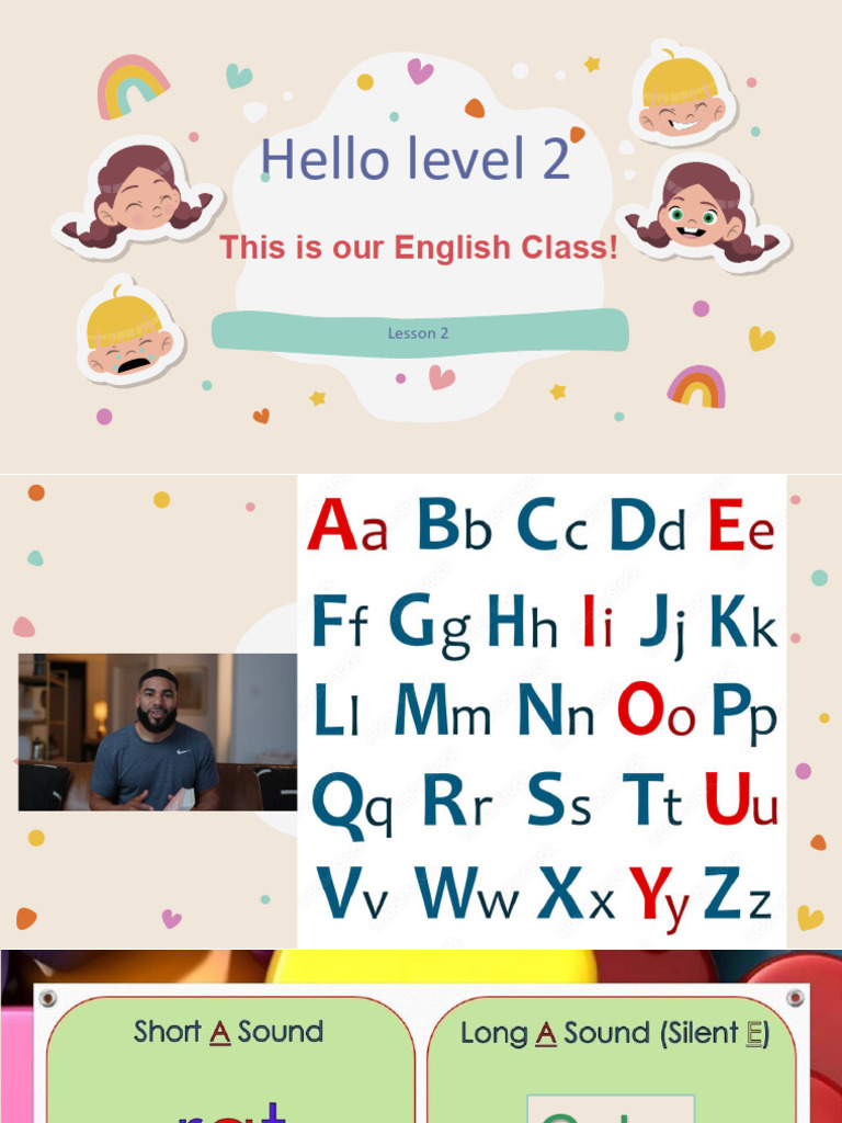 Level 2 English: Five Senses Lesson | PDF