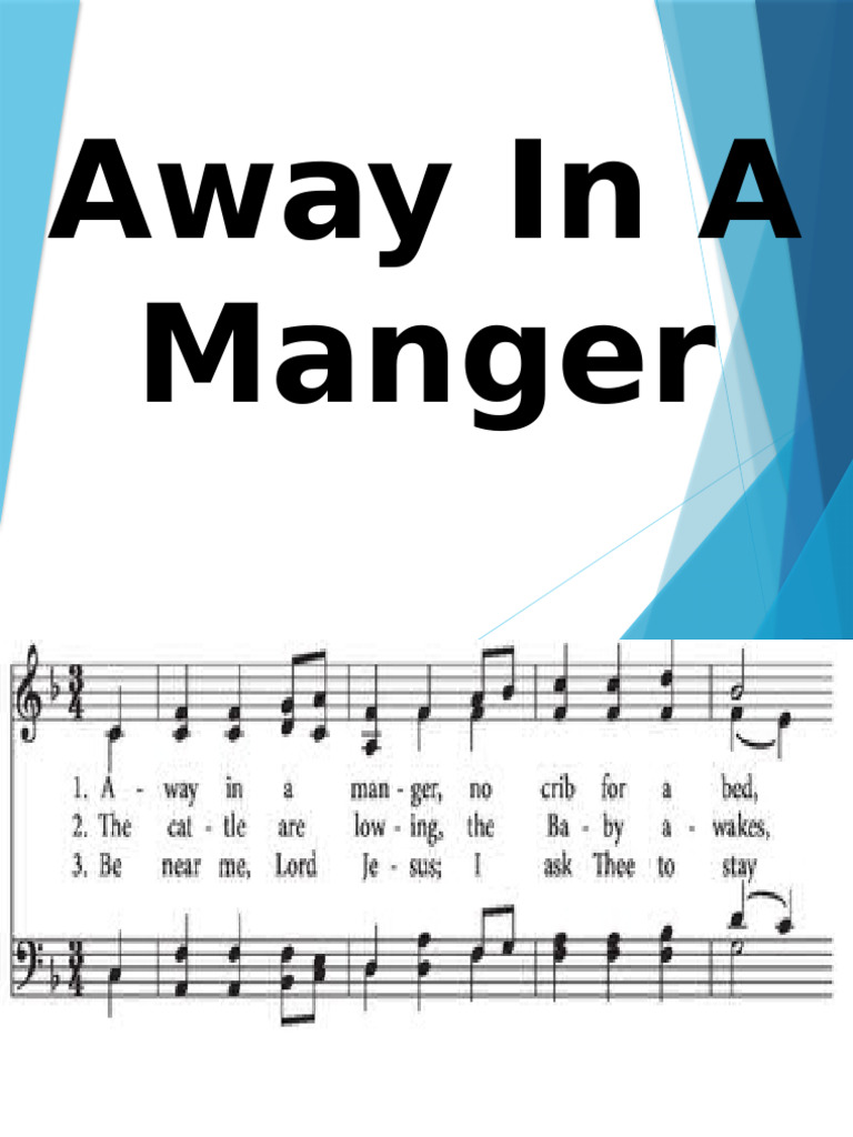 Away in A Manger | PDF