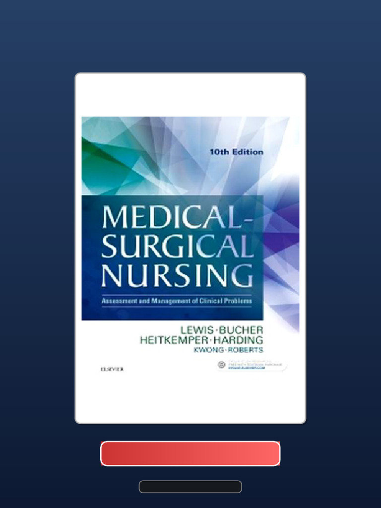 MedicalSurgical Nursing Assessment and Management of Clinical Problems ...