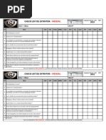 Check List de Inspeçao de Extintores | PDF