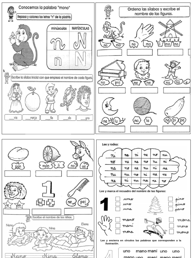 Letra N | PDF