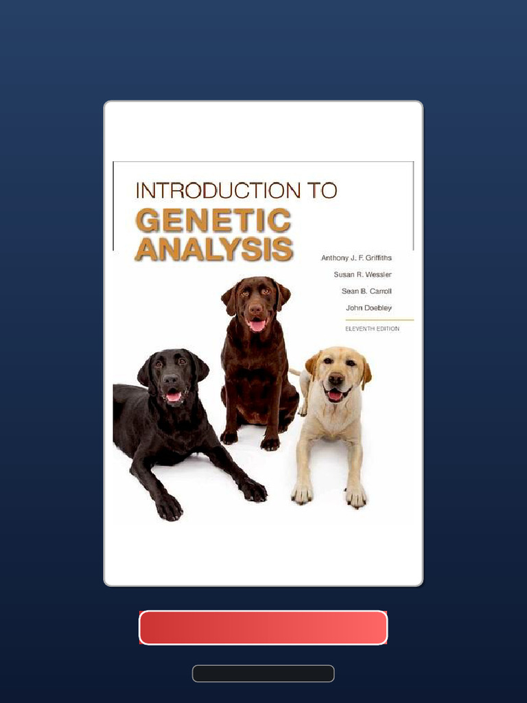 An Introduction To Genetic Analysis 11th Edition Griffiths Solution ...