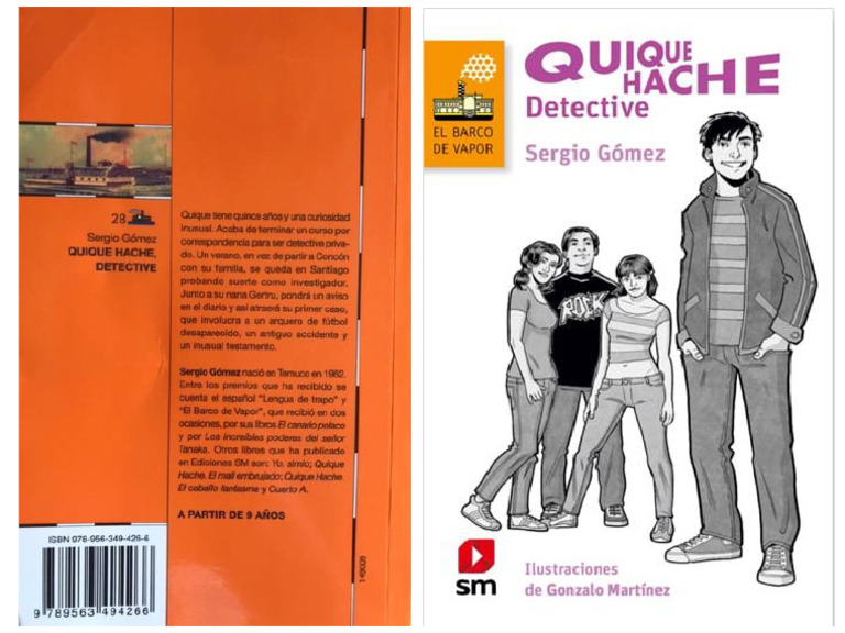 Portada Quique Hache Detective | PDF