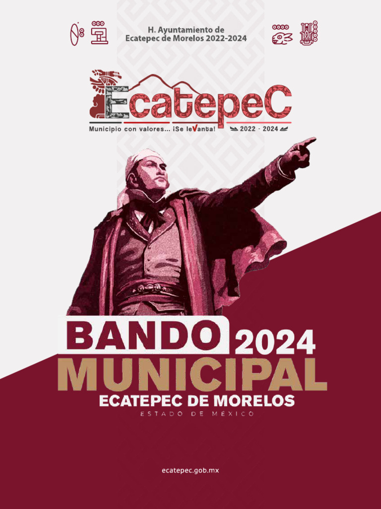 Bando Municipal Ecatepec 2024: Novedades y Leyes | PDF | México ...