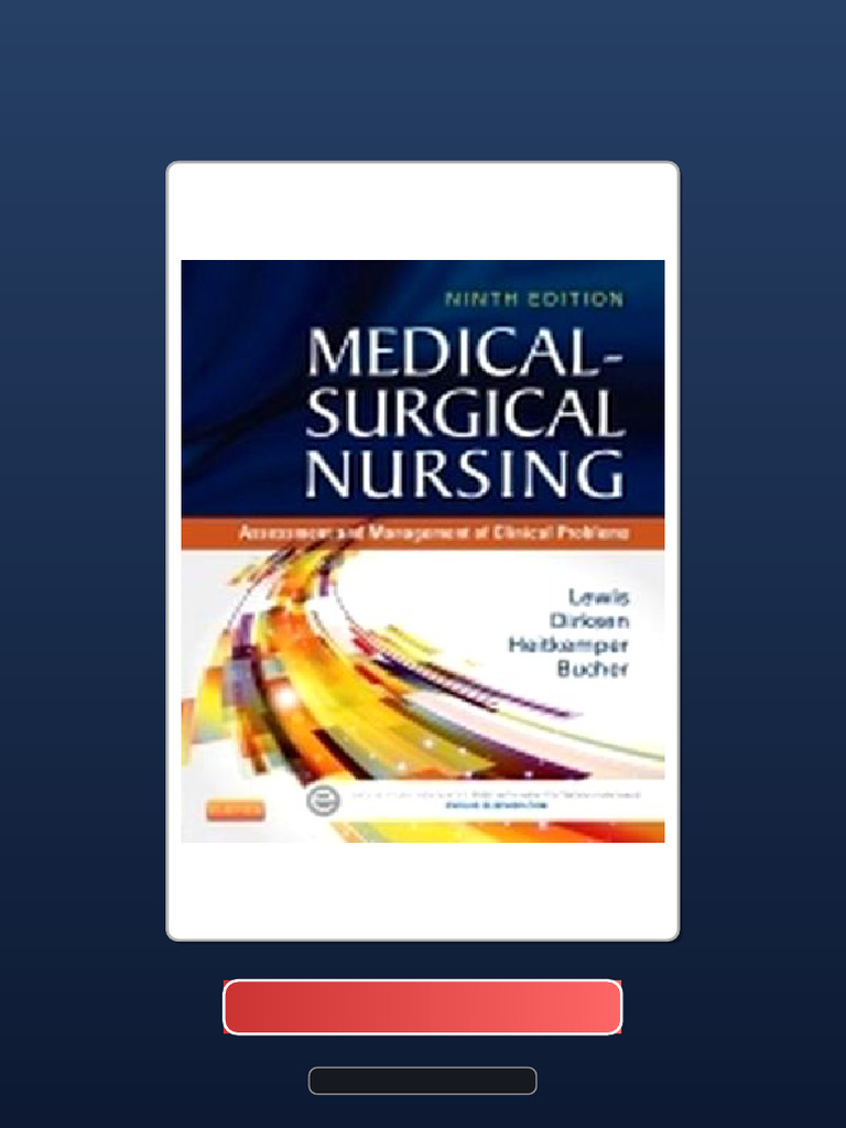 MedicalSurgical Nursing 9th Edition Lewis Solution Manual Test Bank ...