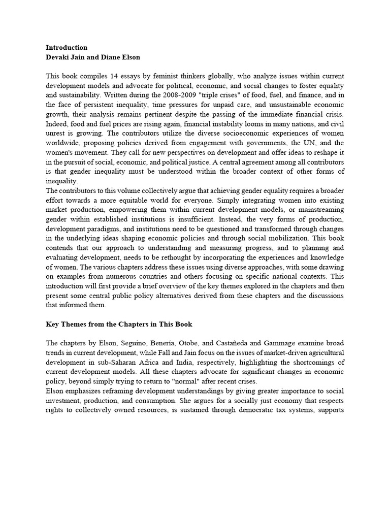 Devaki Jain and Diane Elson | PDF | Taxes | Fiscal Policy