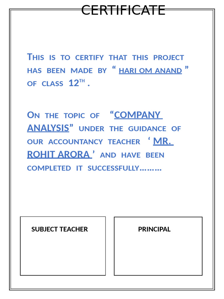 Certificate Economics | PDF
