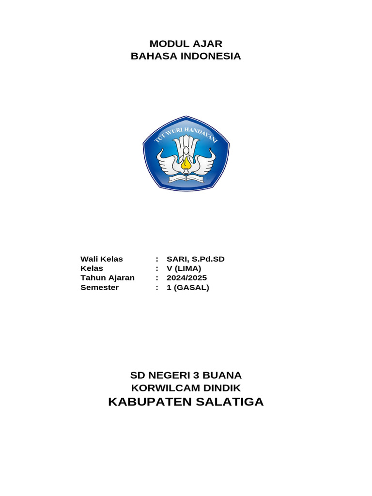 Cover Modul Ajar | PDF
