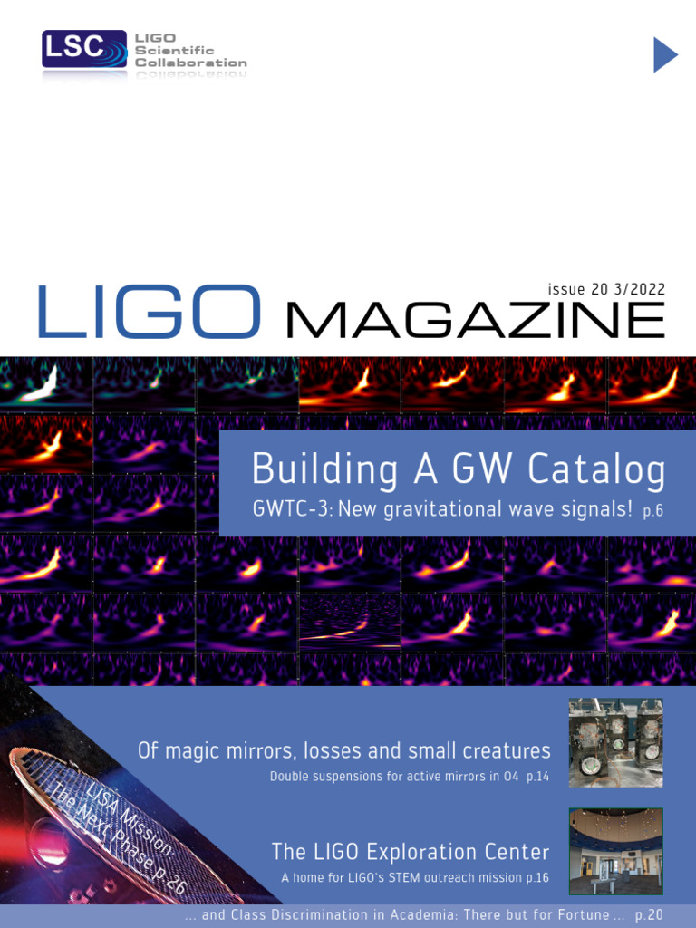 LIGO Magazine Issue20 | PDF | Ligo | Gravitational Wave