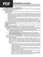 Biology Membranes A-Level OCR Notes | PDF | Cell Membrane | Biotechnology