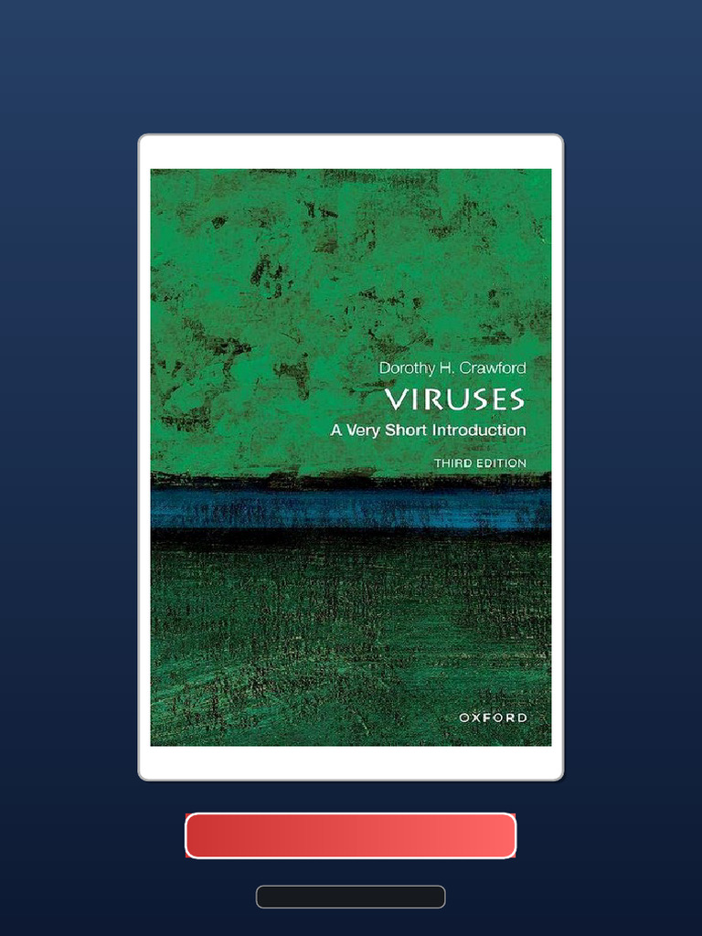 Viruses A Very Short Introduction 3rd Edition Dorothy H Crawford ...