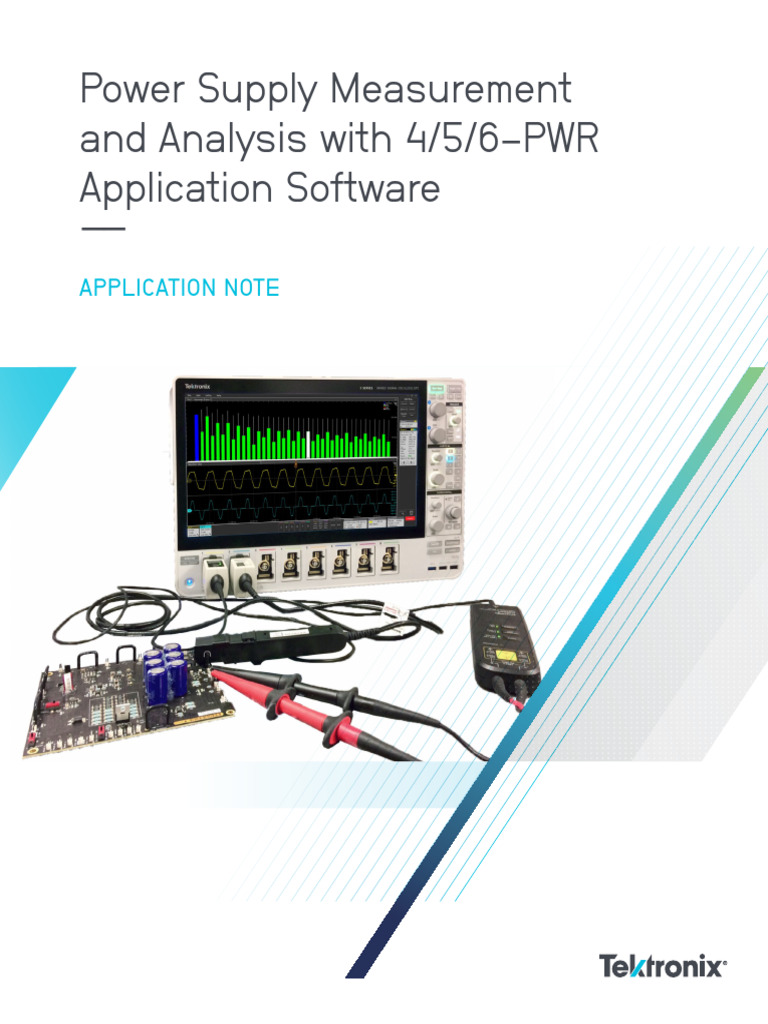 Power Supply Measurement 4-5-6-PWR - App Note - 55W-61294-4 | PDF | Ac Power | Inductor