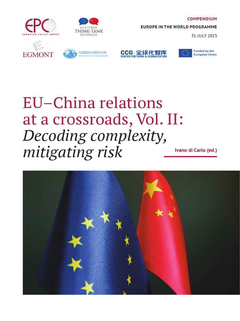 EU-China TT Compendium 2023 Final | PDF | European Union | Think Tank