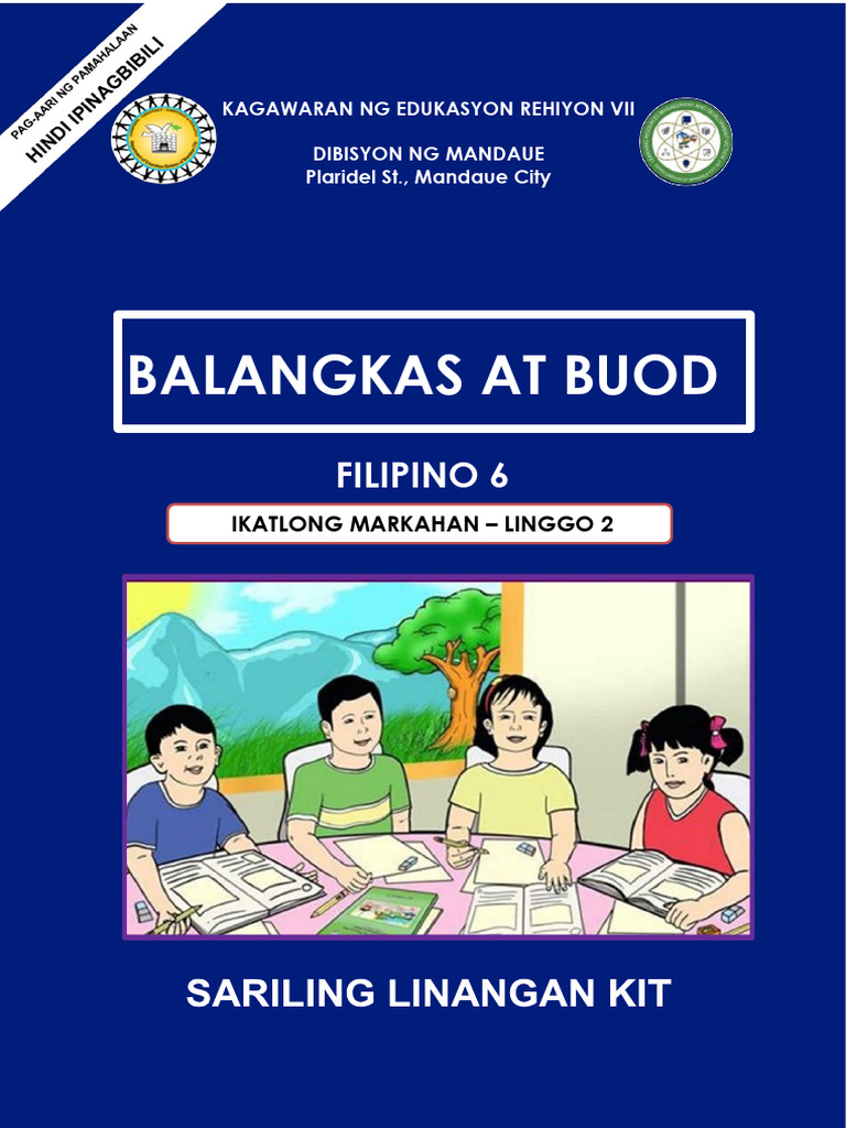 SLK Fil 6 q3 Week 2 Balangkas-At-buod | PDF