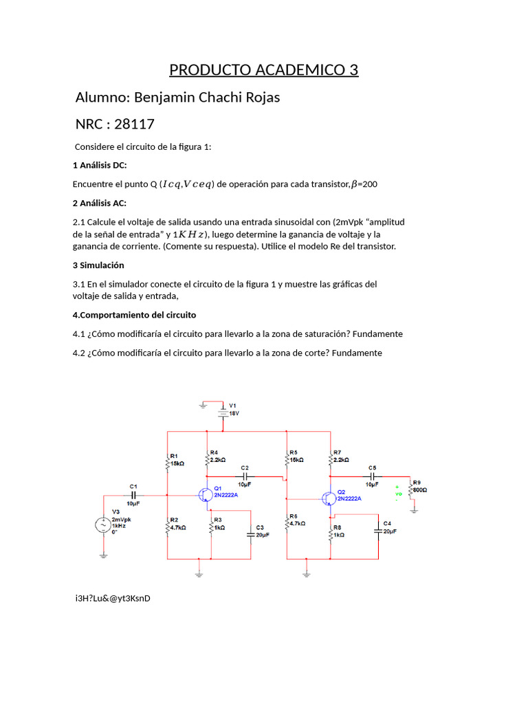 Pa3 Circuitos Electronicos | PDF