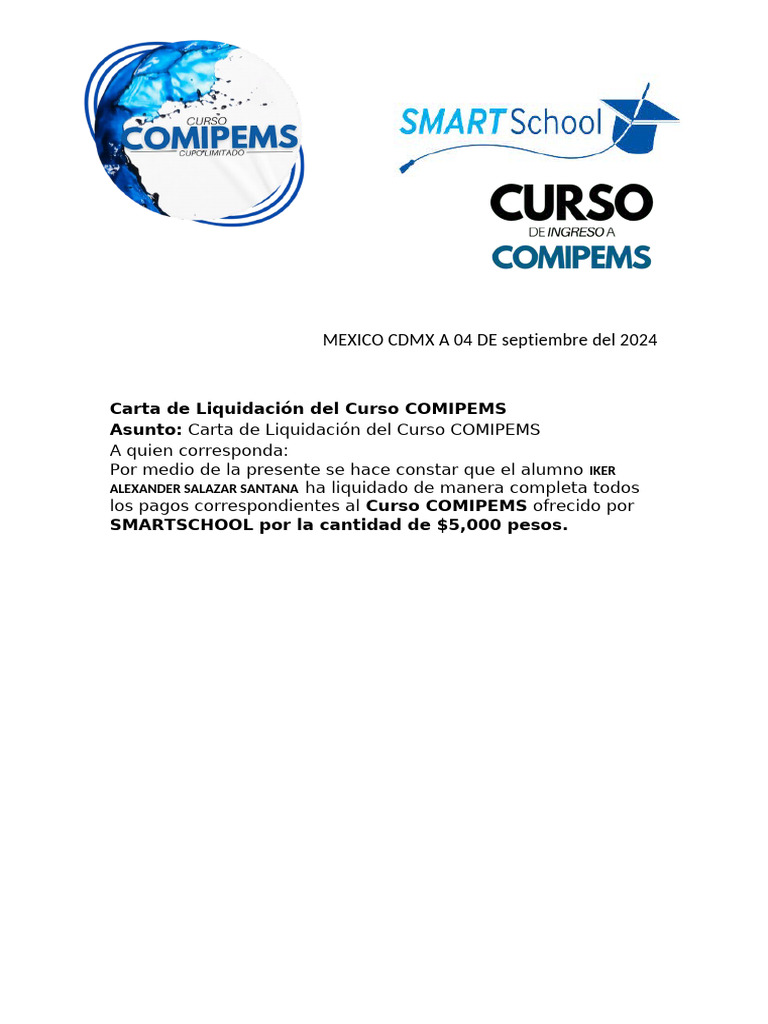 Carta Con Logos | PDF