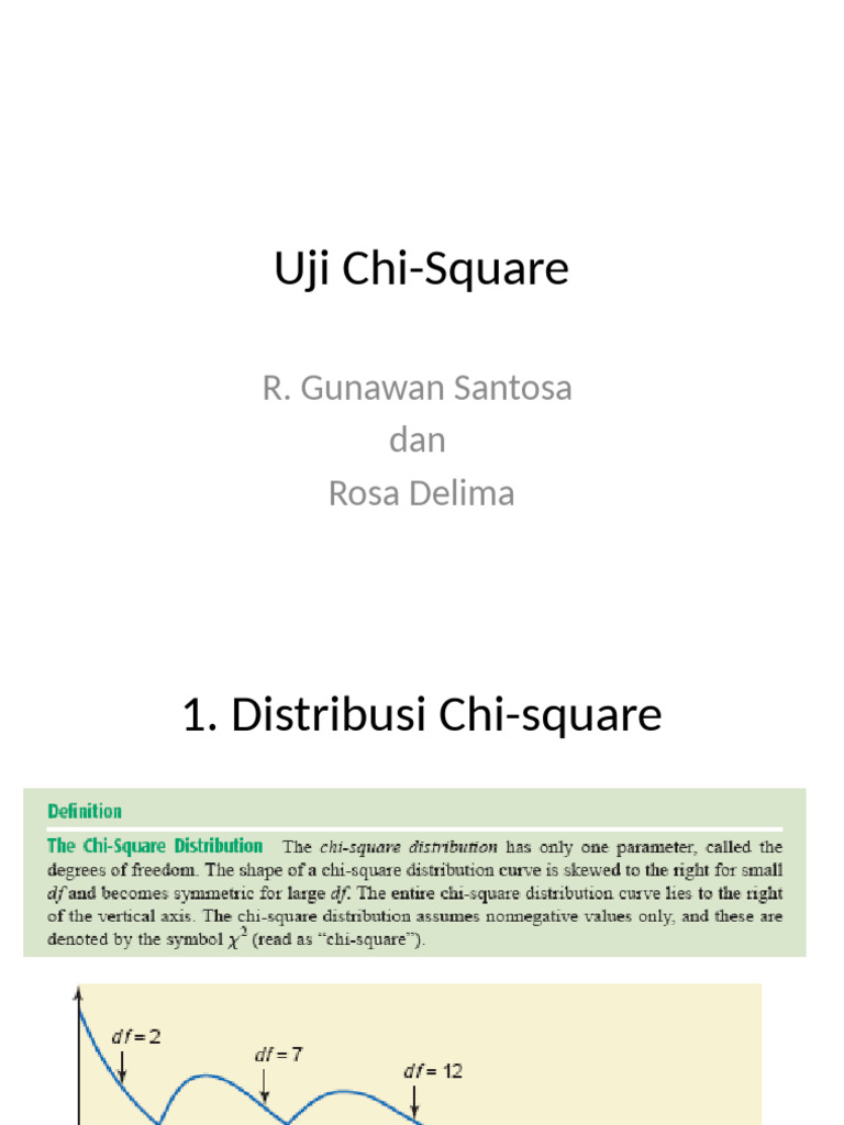 Uji Chi-Square | PDF
