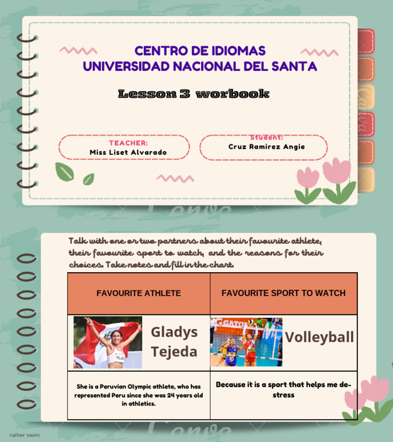 Lesson 3 Worbook-1 | PDF