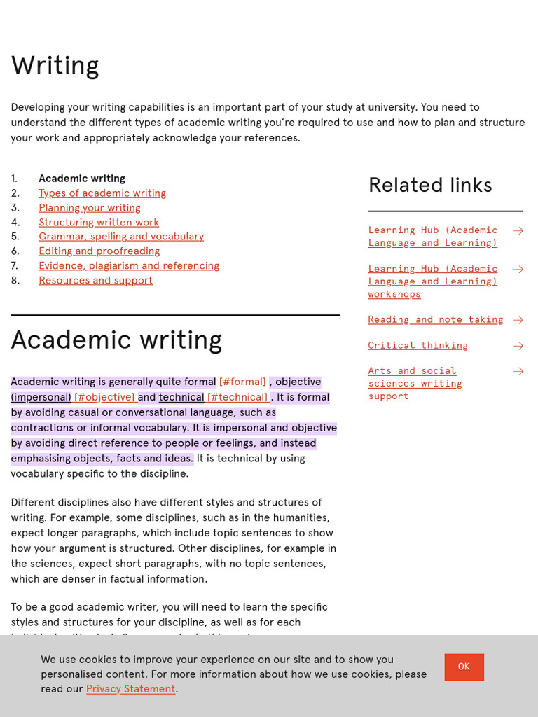 Mastering Academic Writing Skills | PDF | Vocabulary | Theory