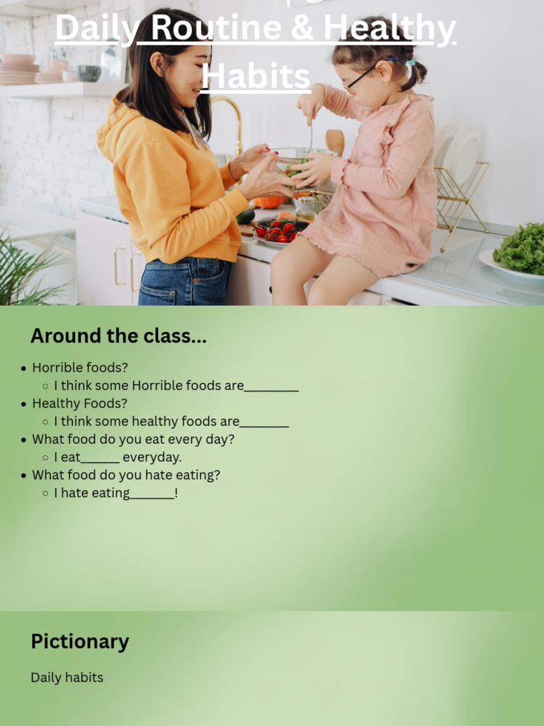 Daily Routine 1 | PDF