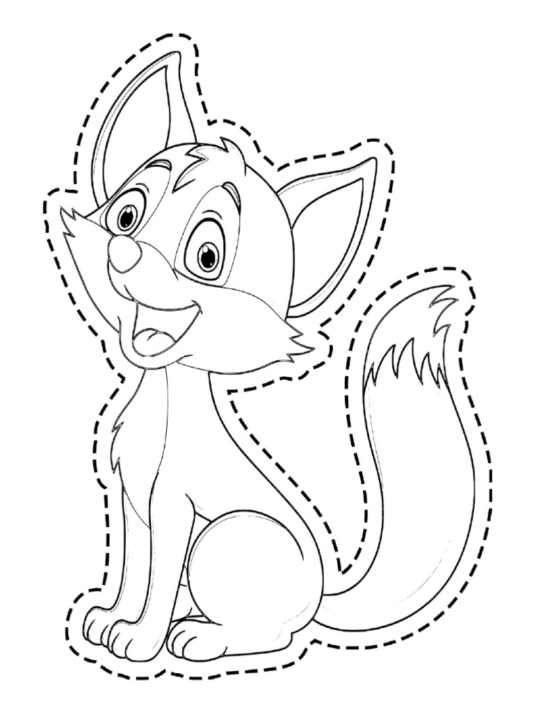 Animals Scissor Skills | PDF