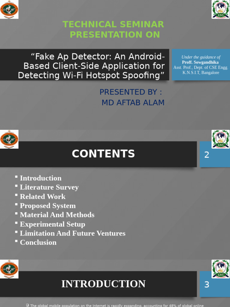 Aftab Techical Seminar | PDF | Android (Operating System) | Internet