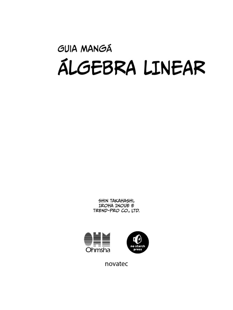 Amostra Manga Algebra Linear | PDF | Autovalores e autovetores | Matriz (Matemática)