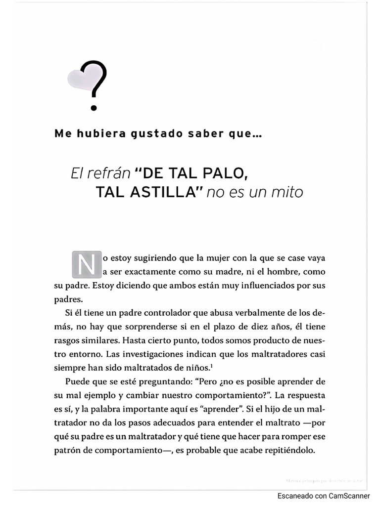 Me Hubiera Gustado Saber | PDF