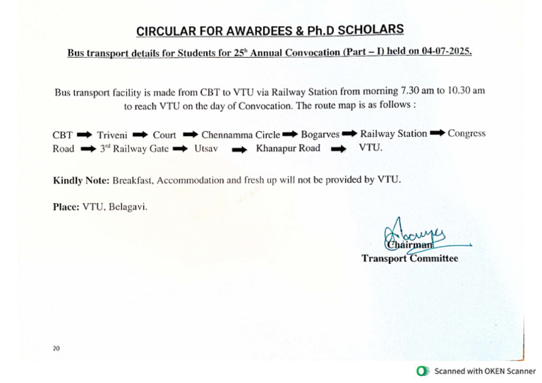 Bus Circular 25th Conv | PDF