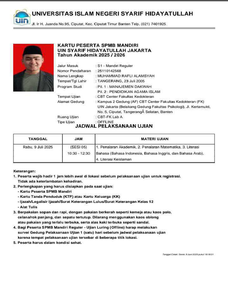 Muhammad Rafli Alamsyah | PDF