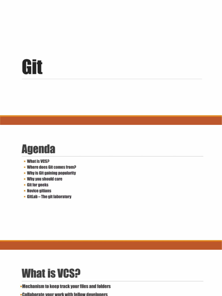 Git and Gitlab | PDF