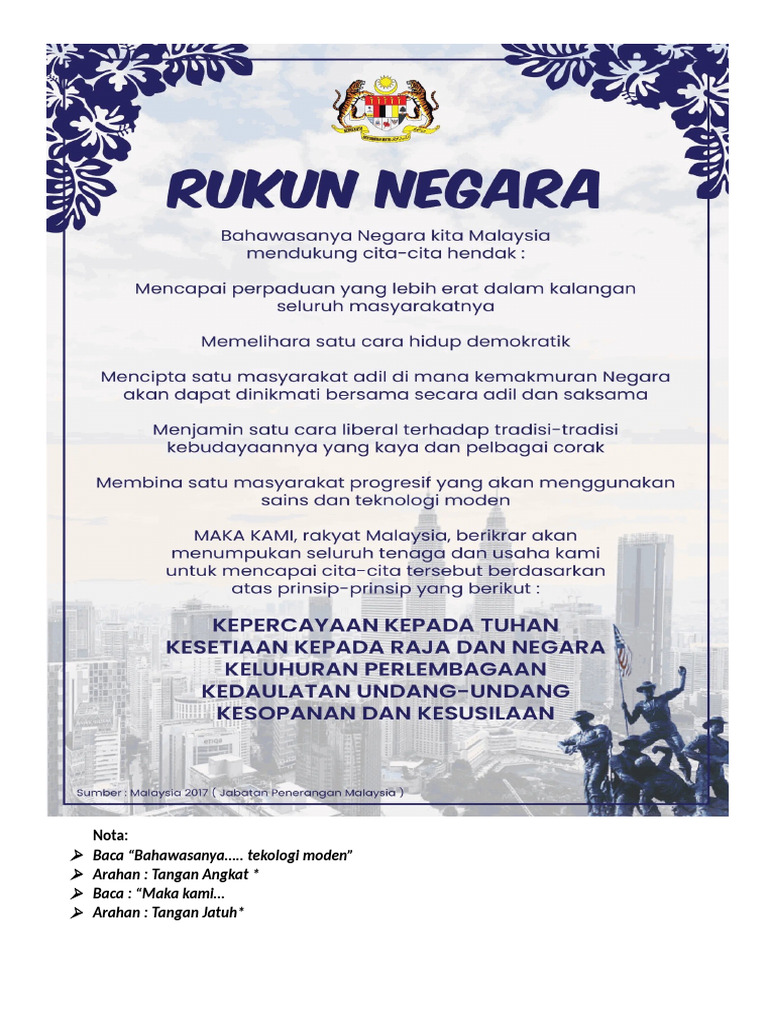 Buku Panduan Perhimpunan Rasmi | PDF