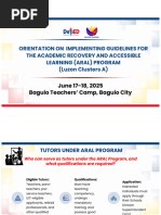 Aral Program Rationale | PDF | Phonics | Reading Comprehension