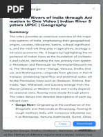 India River Map With Outlines and Names PDF | PDF