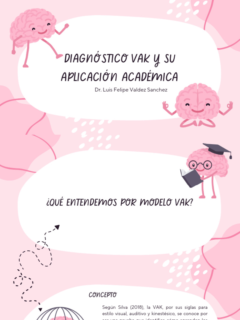 Diagnóstico VAK en el Aprendizaje Académico | PDF | Aprendizaje ...
